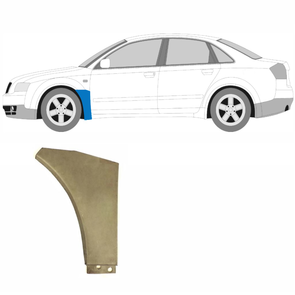 Audi A4 B6 B7 2000-2007 Front Wing Repair Panel / Left