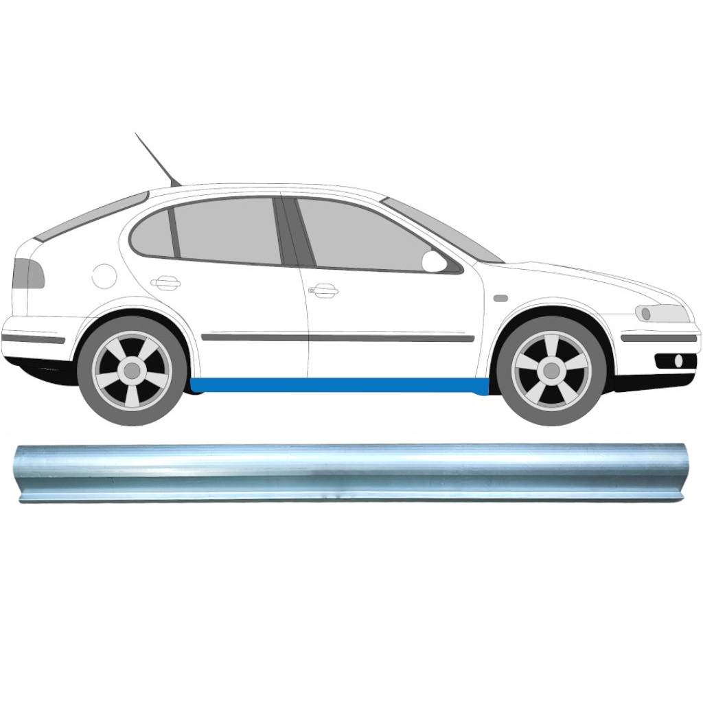 Sill repair panel for Seat Leon 1999-2004 / Left = Right (symmetrical) 5108