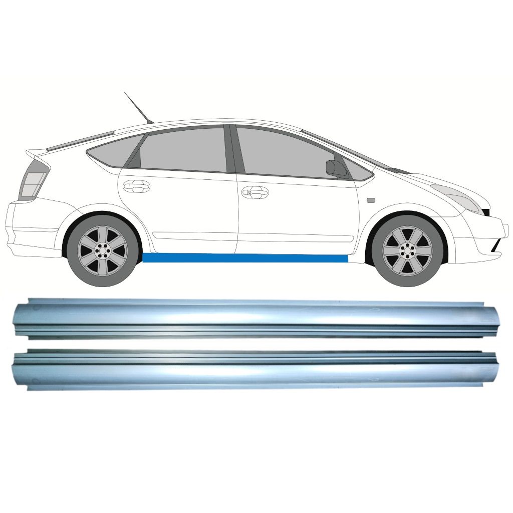 Sill repair panel for Toyota Prius 2003-2009 / Left = Right ...