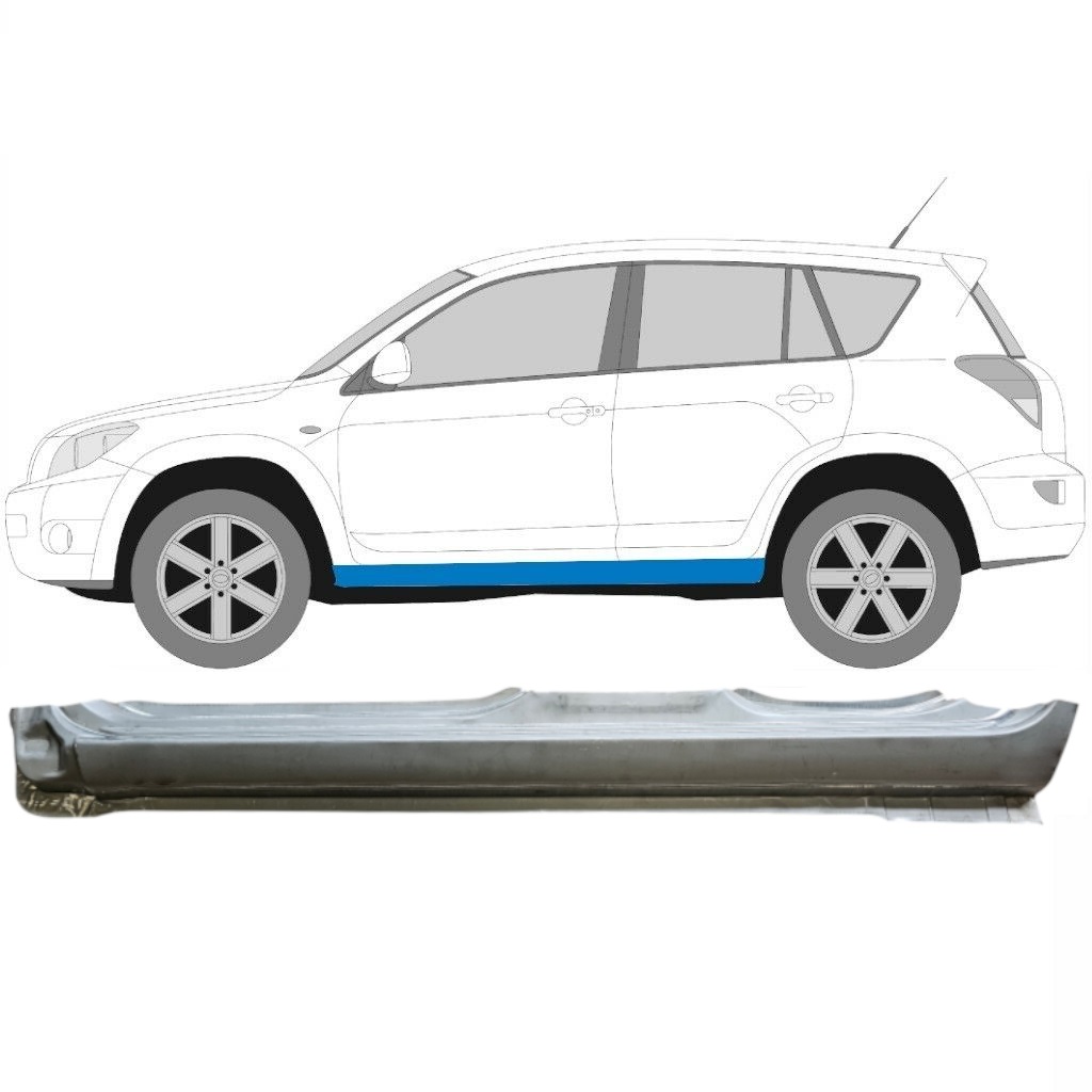 Full sill repair panel for Toyota Rav4 2006-2013 / Left 14751