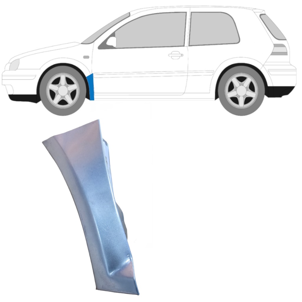 Front wing repair panel for Volkswagen Golf 4 1997-2006 / Left 7231